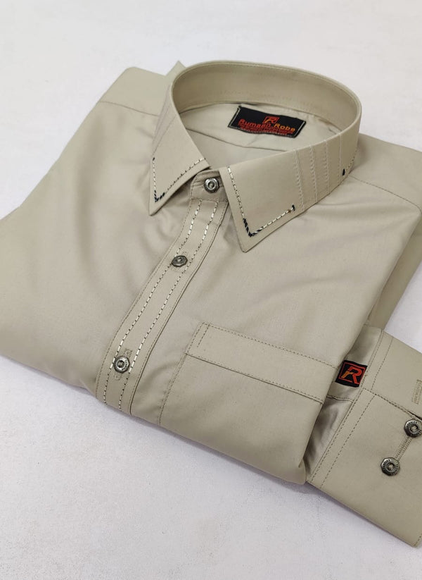 Skin-Classic Men’s Shalwar Kameez – Rumaan Robe